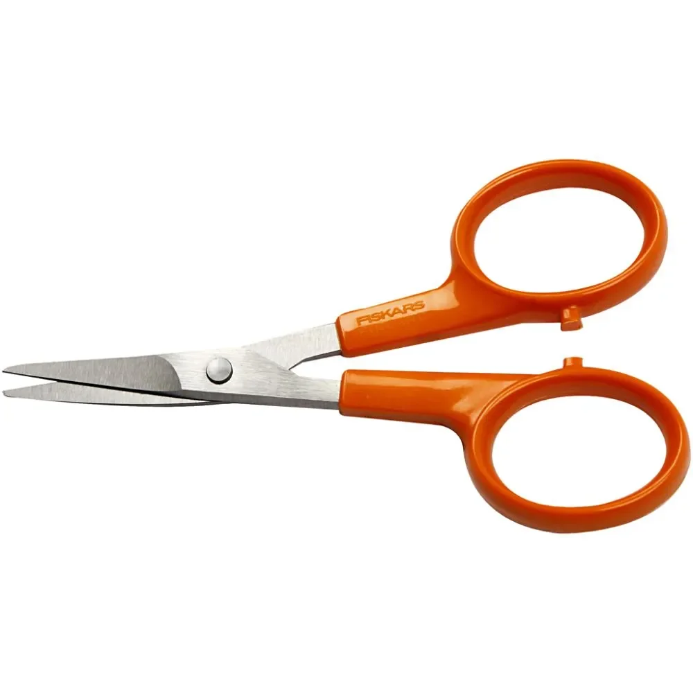 Kurvet Fiskars saks 10 cm - Sakse - Fullvalue.dk