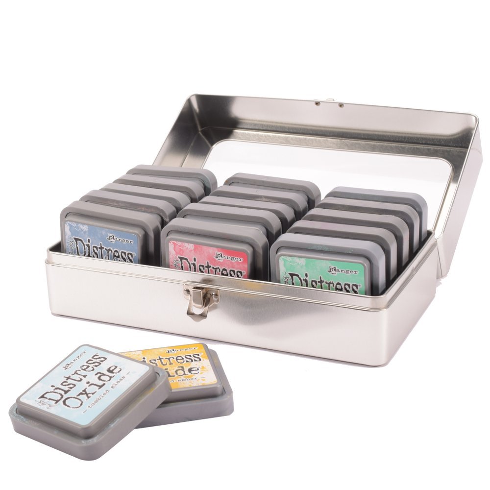 Tim Holtz - Ink Storage Tin - Opbevarings æske - Distress Ink pad ...
