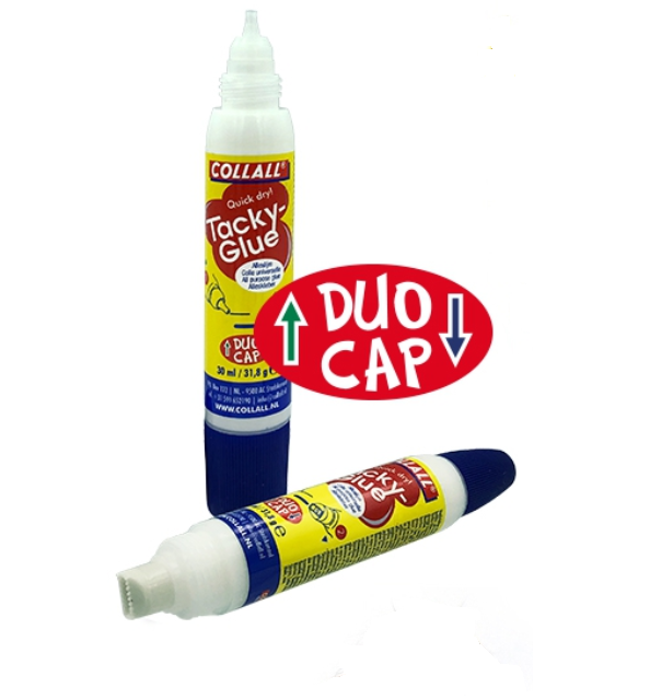 Tacky Glue Duo Cap - Collall - Lim - Fullvalue.dk